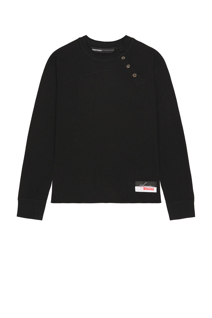 Red Layered Long Sleeve Tee